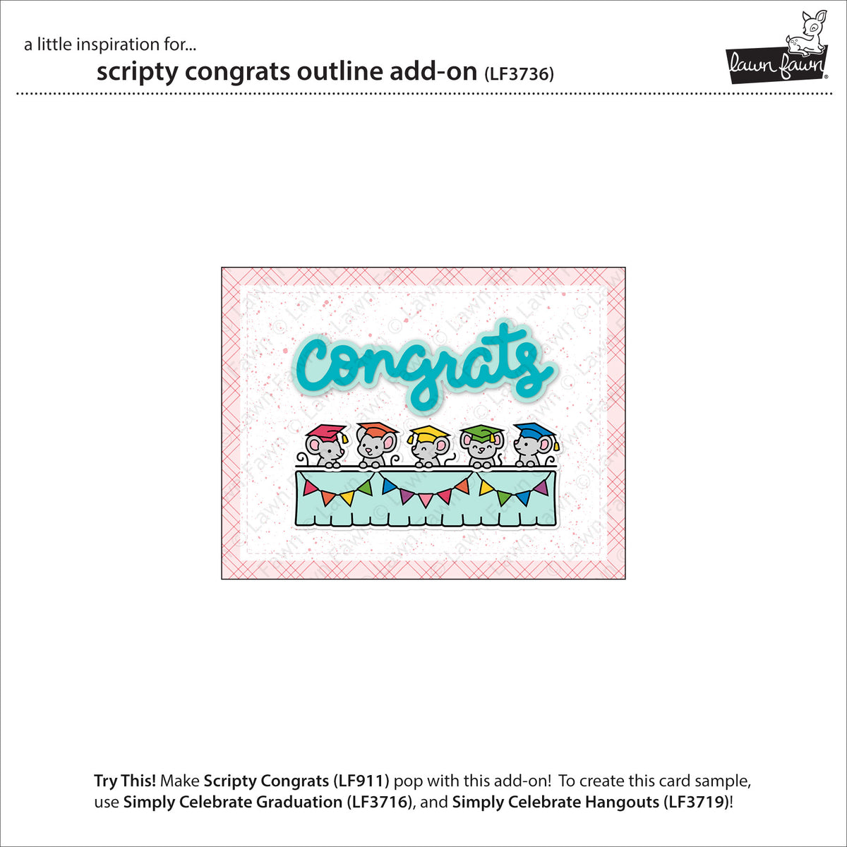 scripty congrats outline add-on – The Paper Peas